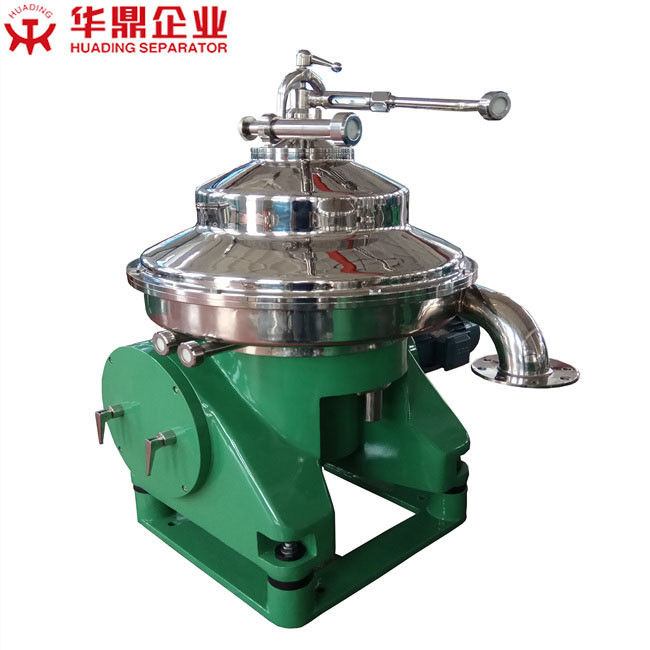 PLC Disc Stack Separator 5.5kw เครื่องปั่นเหวี่ยงจานชามสแตนเลส